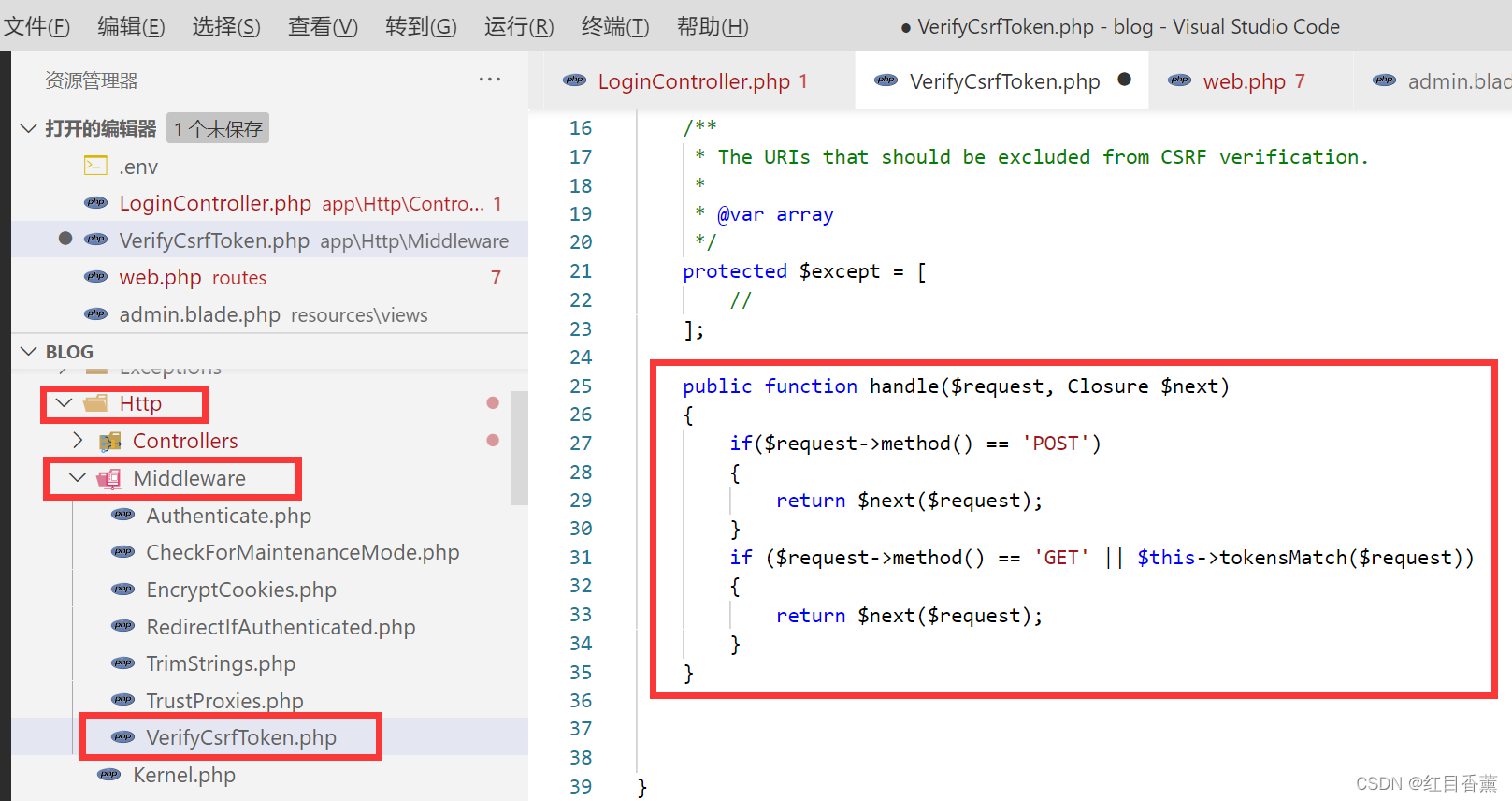Laravel_post访问【419】问题解决方法_laravel post 419-CSDN博客