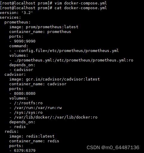 docker容器中安装部署cAdvisor+Prometheus_docker 安装cadivsor-CSDN博客