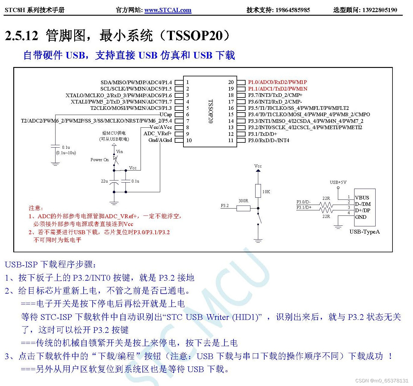 【学习笔记】STC8H8K64U-CSDN博客