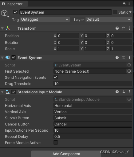 Unity 给Sprite Renderer添加Event Trigger 点击事件_unity sprite怎么加点击事件-CSDN博客