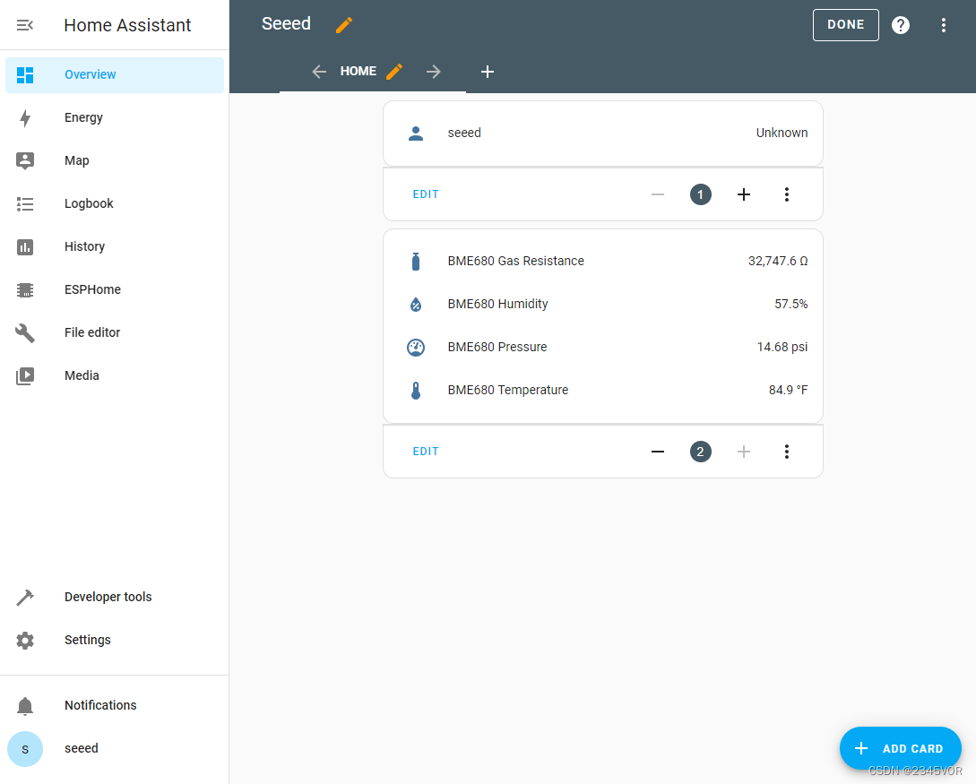 【XIAO ESP32S3 sense 通过 ESPHome 与 Home Assistant 连接】-CSDN博客