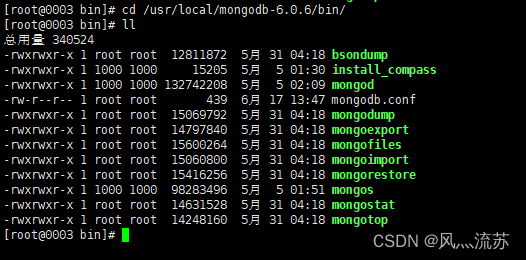 国产麒麟系统KylinOS Server V10 SP2安装MongoDB 6.0 bin目录下没有mongodump、mongorestore工具_kylin mongo-CSDN博客
