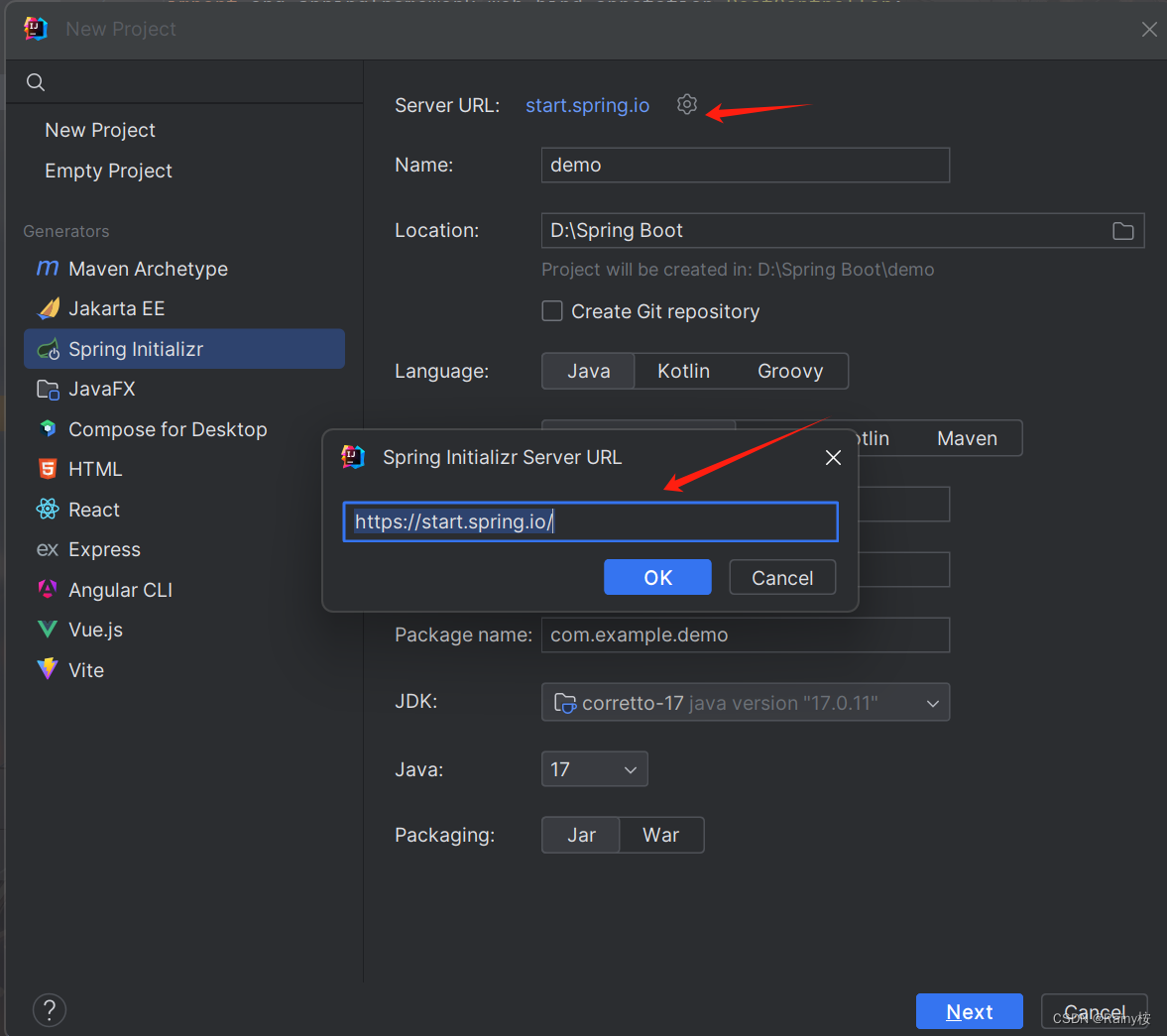 创建Spring Boot项目_spring boot创建java8的-CSDN博客