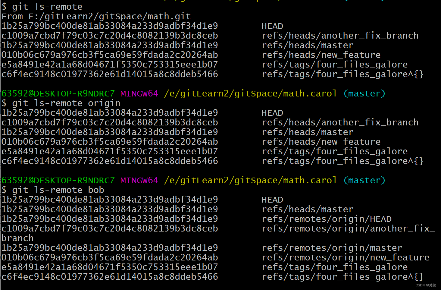 Git从入门到熟练第十一讲 git remote_git ls-remote-CSDN博客