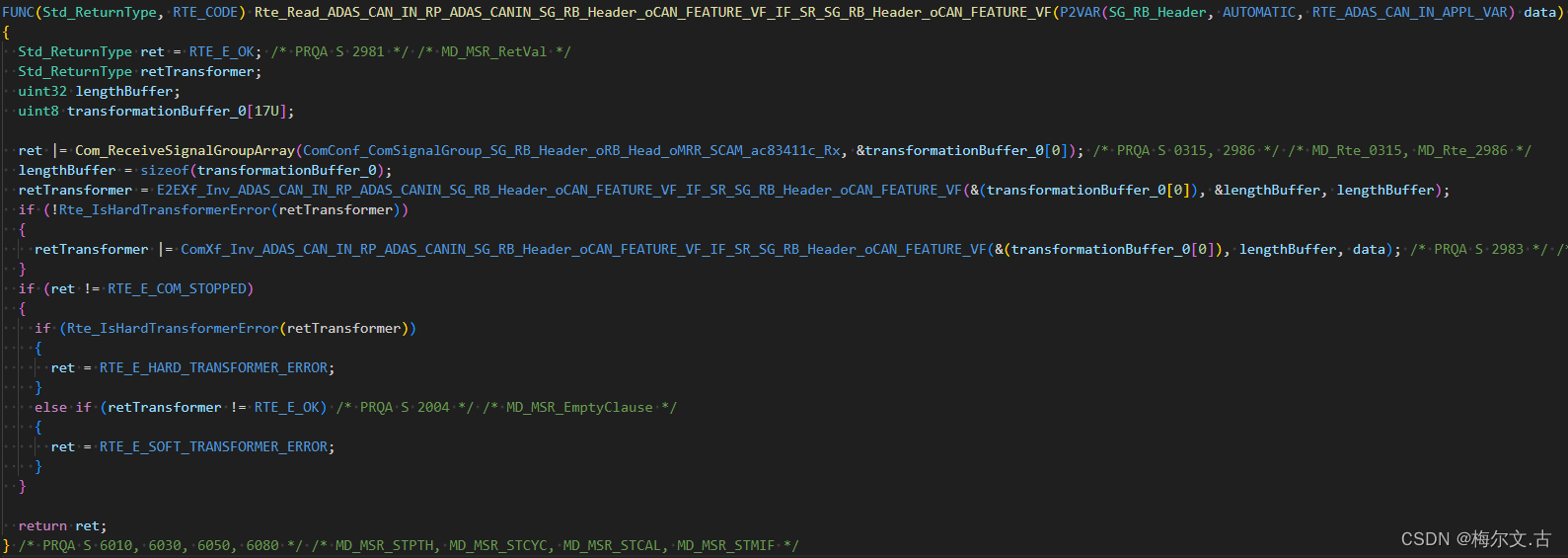 AUTOSAR-RTE（Runtime Environment）-CSDN博客