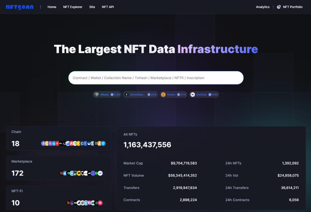 NFTScan NFT API 在 Web3 钱包追踪器上的开发应用_java开发web3钱包使用哪个第三方api-CSDN博客