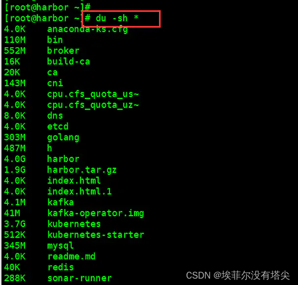 查看目录和文件大小: du -sh_du -sh *-CSDN博客