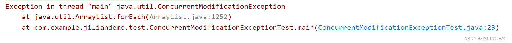 遍历List集合和Map进行修改和删除报java.util.ConcurrentModificationException错误详解_为什么遍历集合又删除会报错-CSDN博客