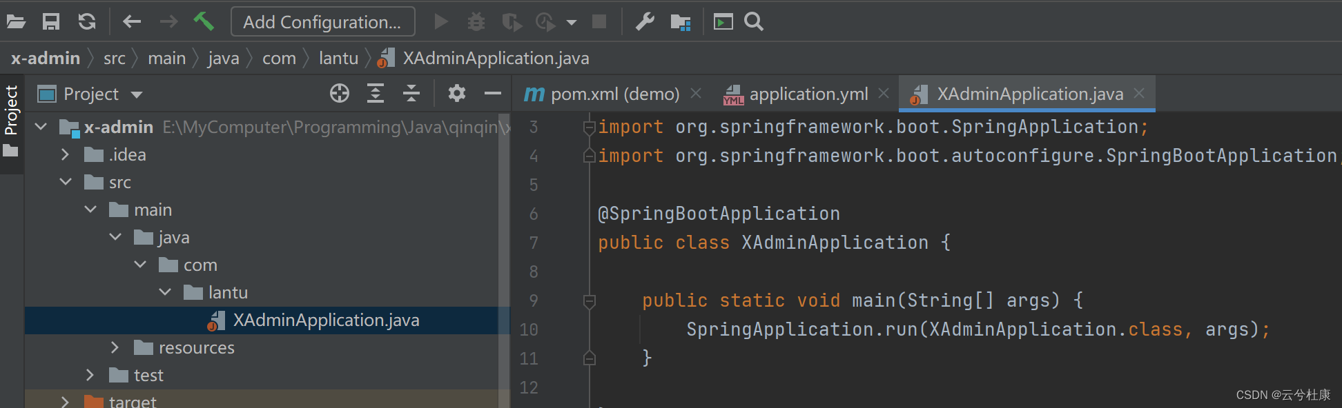 Springboot项目的run debug都是灰色解决方法_idea springboot run的按钮可以正常启动debug 按钮是灰色的-CSDN博客