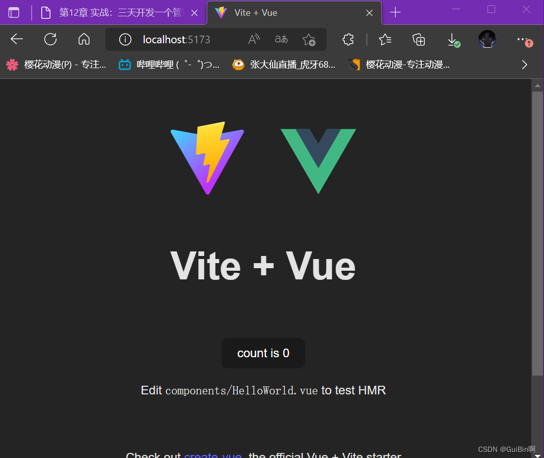 Vue + Vite 项目创建_vue 创建vite-CSDN博客