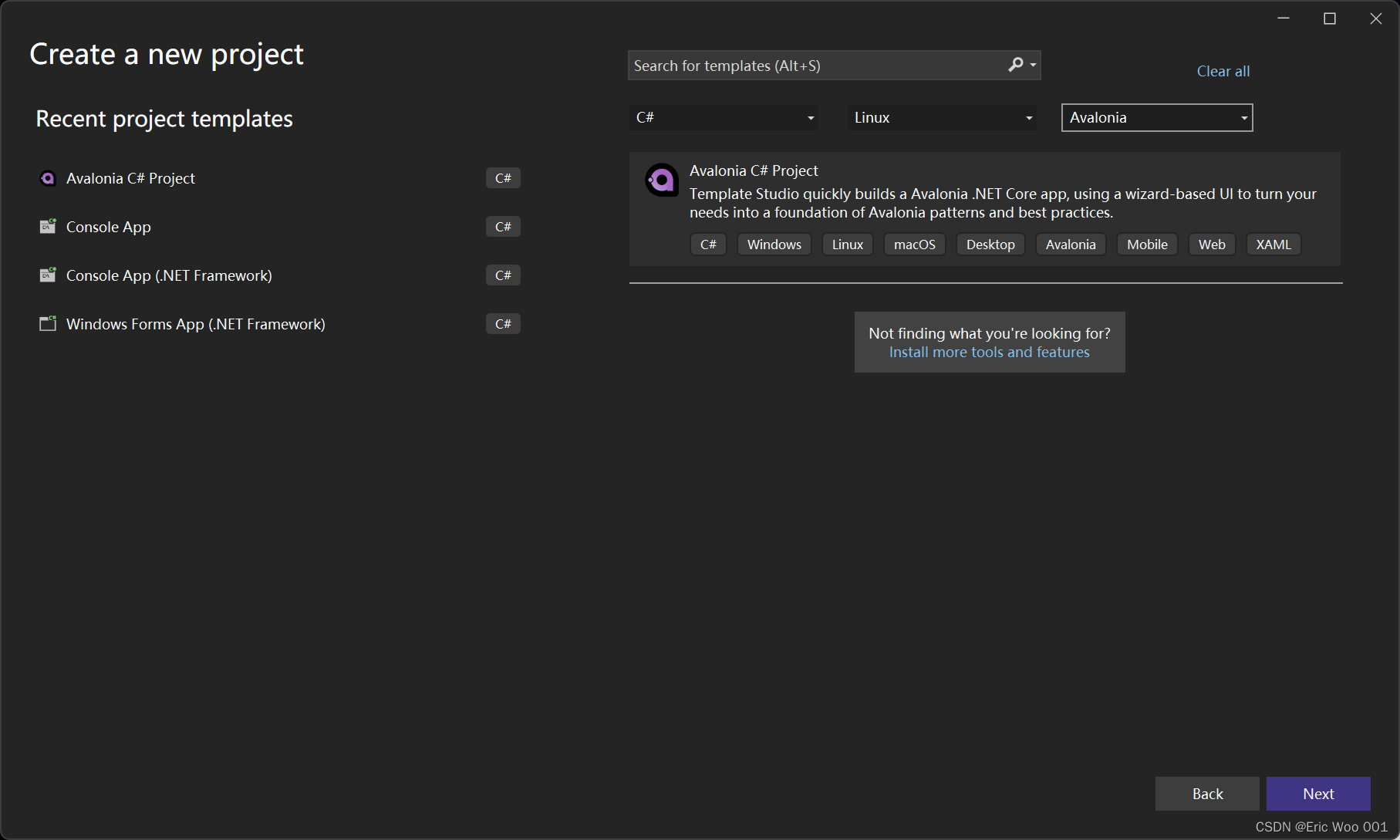 .NET / C# 开发 Ubuntu Desktop 跨平台图形界面桌面程序 Avalonia - Visual Studio 安装/创建/运行指南 （一）_c# 跨平台桌面应用程序-CSDN博客
