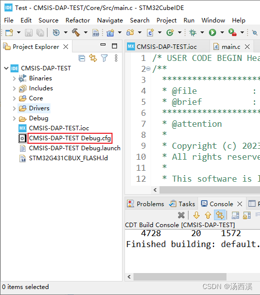 CMSIS-DAP调试器用于STM32CubeIDE 2023.06（记录）_cmsis-dap.cfg-CSDN博客