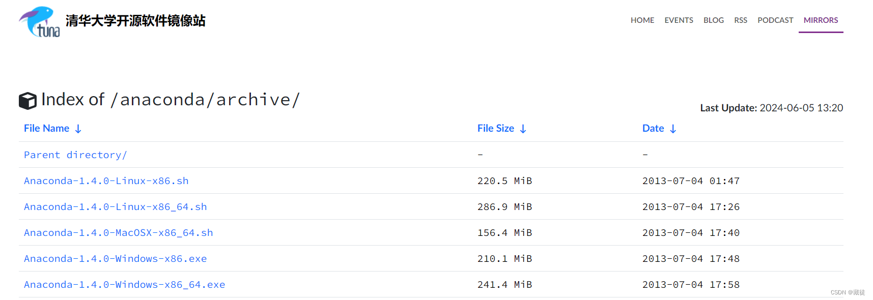 Anaconda清华镜像_python_藏徒-2048 AI社区