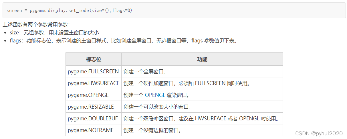 创建游戏界面 python游戏开发 230201_python游戏界面-CSDN博客