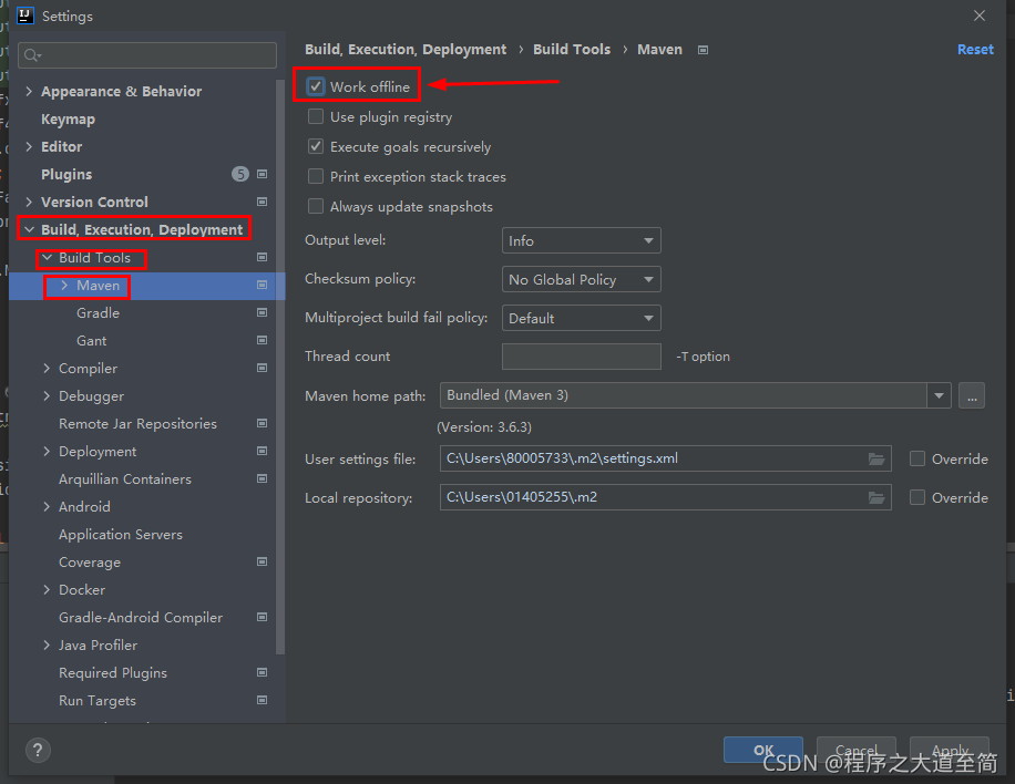 IDEA 打包上传提示“Cannot deploy artifacts when Maven is in offline mode”-CSDN博客