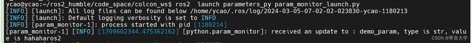ROS2高效学习第六章 -- ros2 parameter编程-CSDN博客