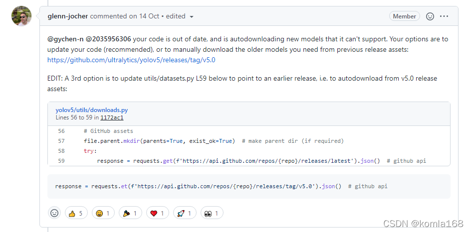 2、yolov5-v5 运行detect.py报：AttributeError: Can‘t get attribute ‘SPPF‘ on module ‘models.common‘_运行 ...