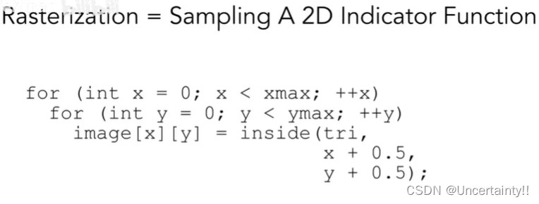 Rasterization（光栅化）-CSDN博客