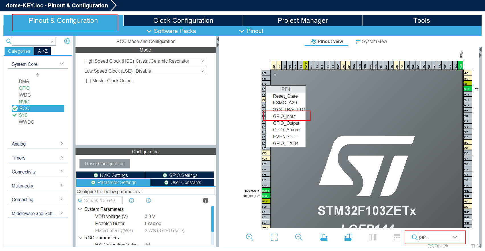 STM32CubeIDE入门教程：按键输入控制LED灯翻转_stm32 cube 按键控制灯-CSDN博客