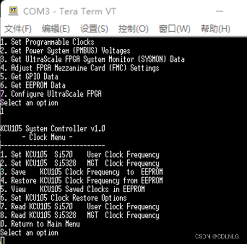 Xilinx公司KCU105开发板FMC使用设置-CSDN博客