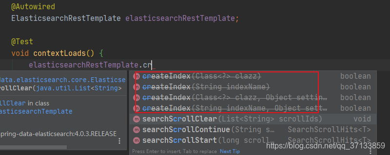 Springboot整合ElasticSearch最新版_spring-boot-starter-data-elasticsearch-CSDN博客
