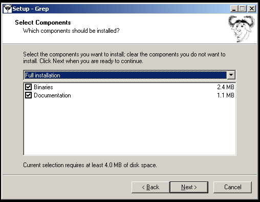 windows安装gnu_如何在Windows上下载，安装和使用GNU Grep？-CSDN博客