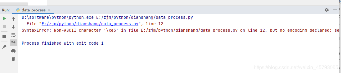 SyntaxError: Non-ASCII character ‘\xe5’，中文编码问题_nonascall character xe5-CSDN博客