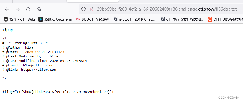 【Web】CTFSHOW PHP特性刷题记录(全)_ctf 中php特性的题目-CSDN博客