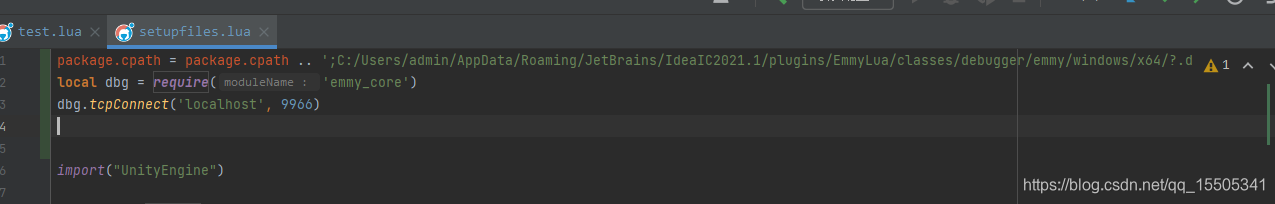 IDEA配合EmmyLua，在使用Slua的Unity中断点调试_idea emmylua unity-CSDN博客
