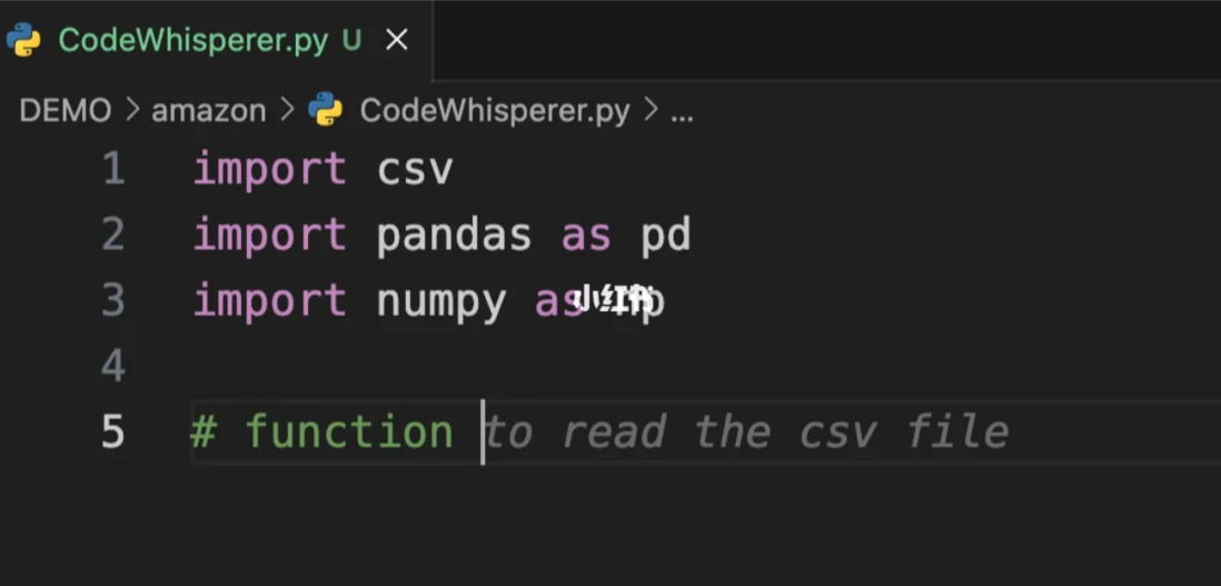 发现一不错的编程助手 Amazon CodeWhisperer-CSDN博客