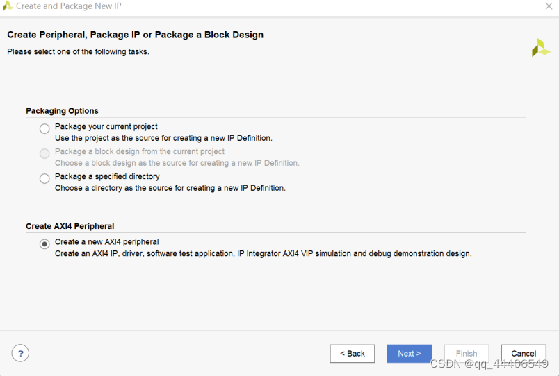 AXI4-写DMA如何使用verilog实现（二）创建AXI4 IP核_verilog ip核 dma-CSDN博客