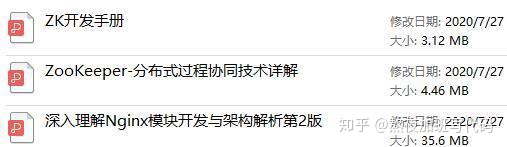 整整34天，熬夜肝出这份[分布式宝典：限流（ZooKeeper+Nginx）+缓存（MongoDB+memcached+Redis）+通讯 （ActiveMQ+Kafka+RabbitMQ ...