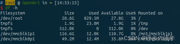 OpenWRT ext4系统扩容_openwrt ext4 扩容-CSDN博客