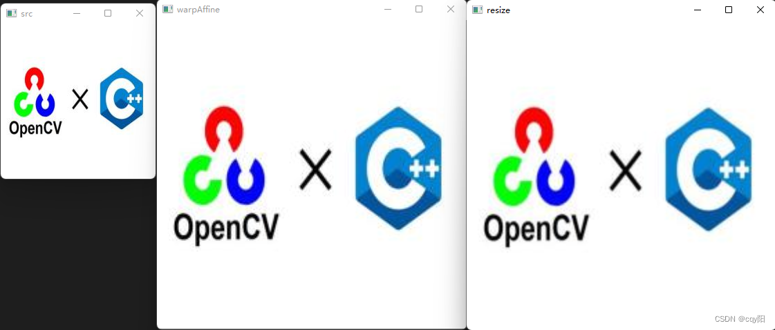 【图像处理OpenCV(C++版)】——3.1几何变换之仿射变换_仿射变换opencv-CSDN博客