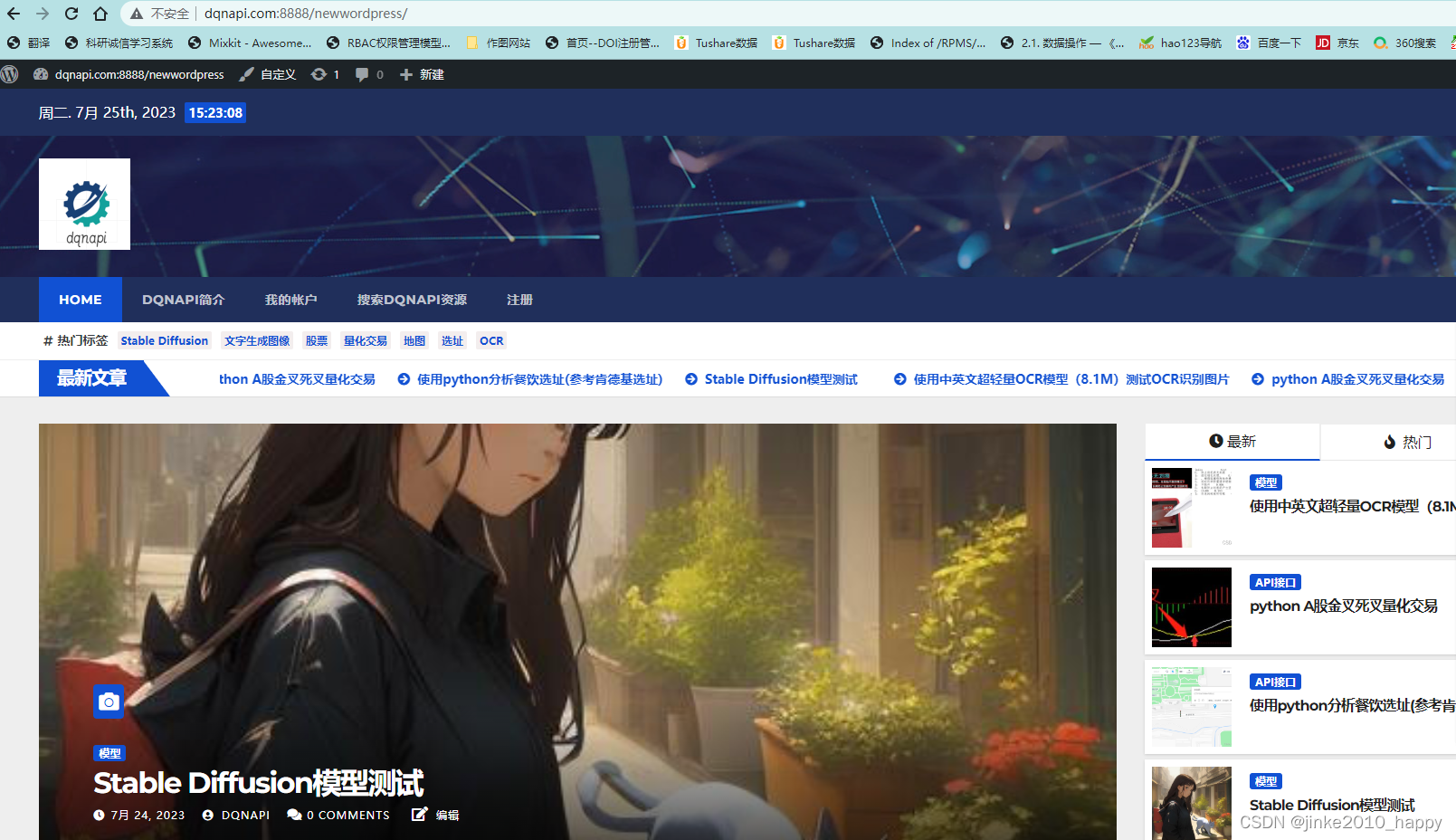 使用wordpress升级dqnapi网站_dqnapi官网无法注册-CSDN博客