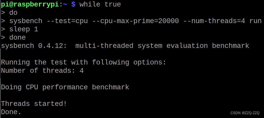 树莓派开发之旅 （十六）【cpu满载测温】_树莓派 sysbench-CSDN博客