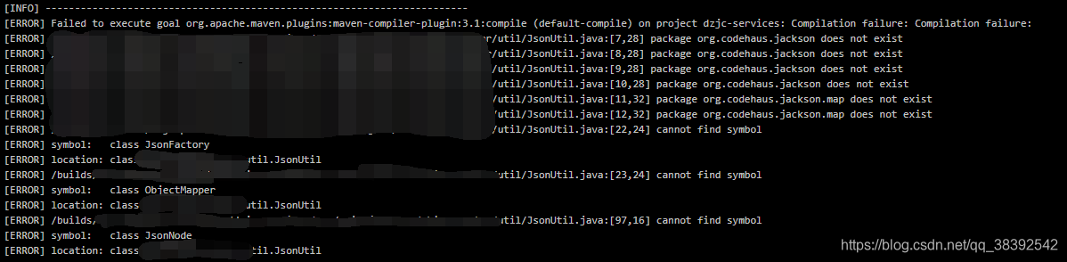 Jenkins构建项目时出现package not exist和cannot find symbol_jenkins cannot find symbol-CSDN博客