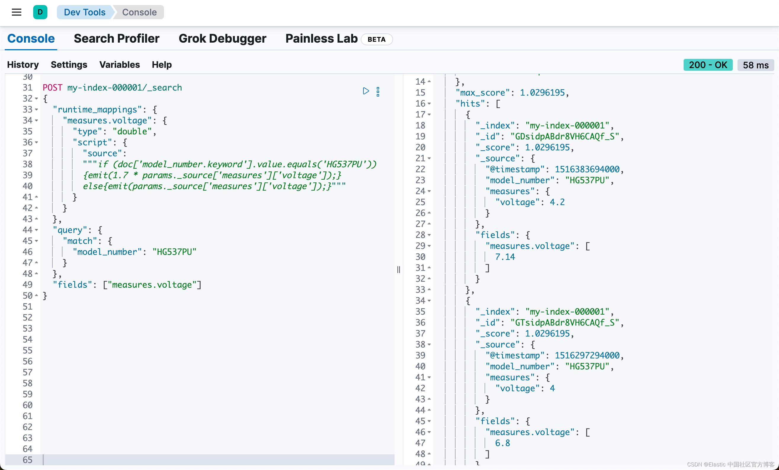 Elasticsearch：Runtime fields - 运行时字段（二）_elasticsearch 运行时字段-CSDN博客