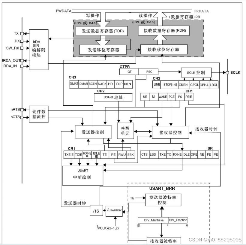 ARM嵌入式学习笔记（八） USART串口通信_arm usart-CSDN博客