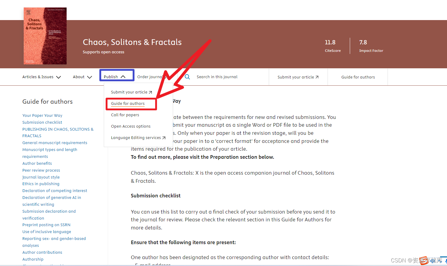 【期刊】【Chaos, Solitons & Fractals】_chaos, solitons and fractals: the interdisciplinar-CSDN博客