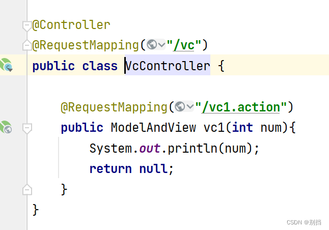 SpringMVC 数据映射VC-CSDN博客