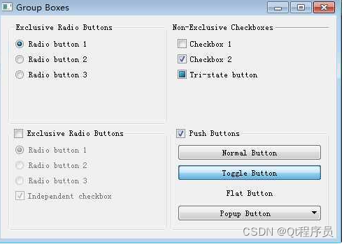 Qt容器组件（一）之QGroupBox、QScrollArea、QToolBox、QTabWidget-CSDN博客