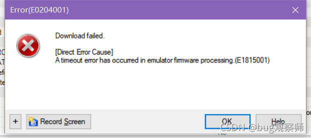 使用RENESAS E1烧写RX23T出现错误_cannot release a reset signal.-CSDN博客