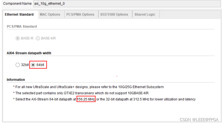 Xilinx 10g Ethernet Subsystem Ip 使用fpga高速接口开发 Csdn专栏