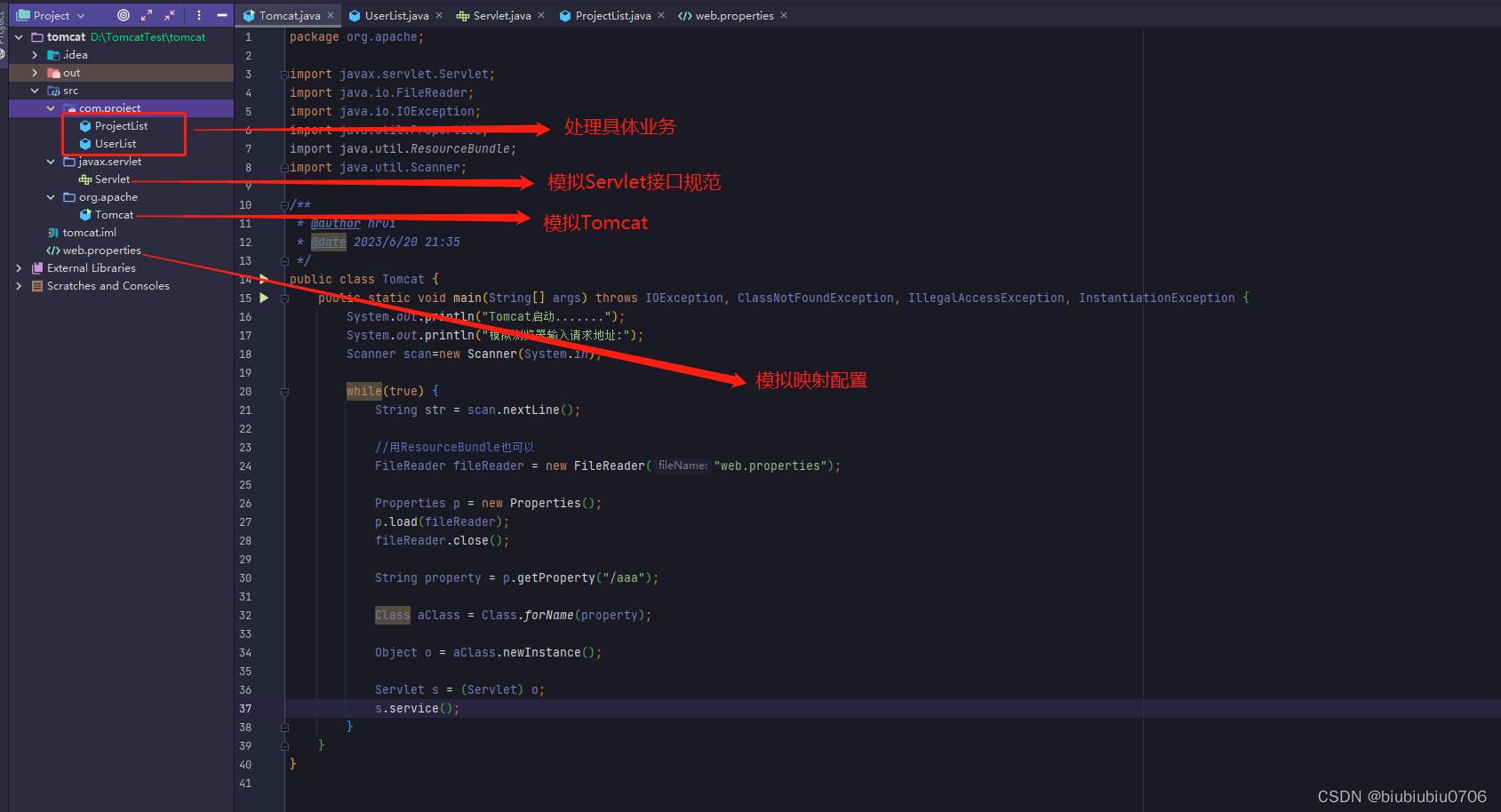 简单demo演示Tomcat中Servlet_tomcat servlet demo-CSDN博客