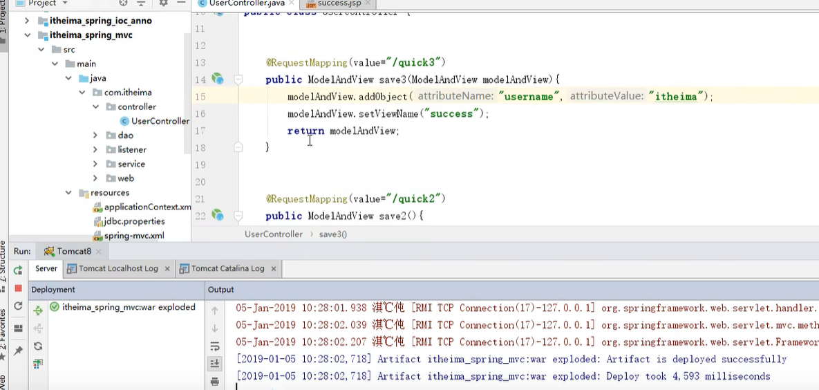 java202304java学习笔记第六十二天-ssm-页面跳转-返回modekandview形式2_java 访问端口跳转页面携带mode-CSDN博客