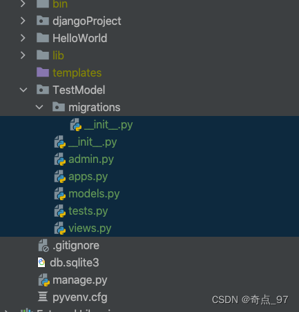 0基础跟我学python---Django（2）_奇点97-CSDN博客