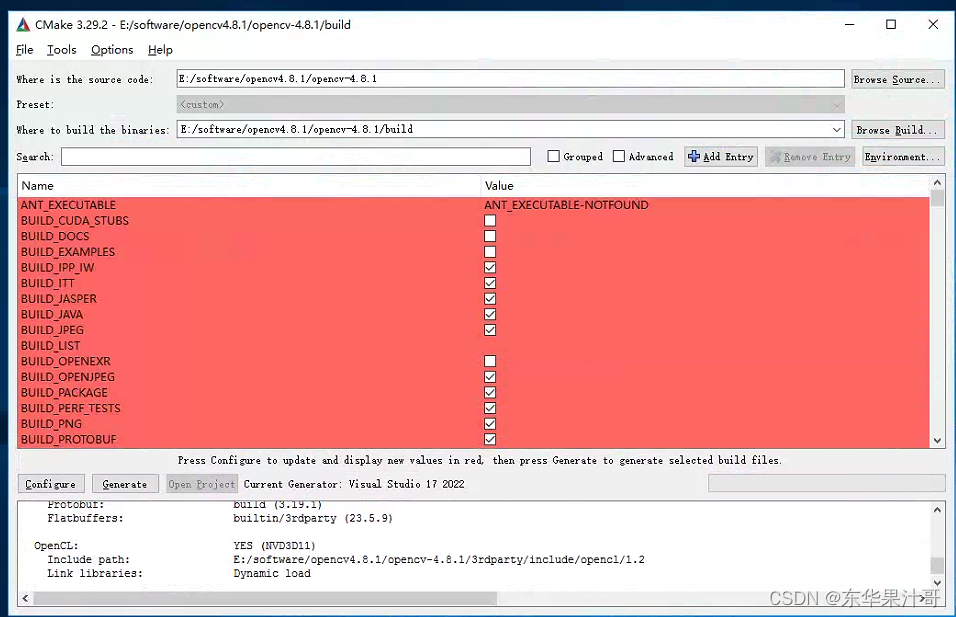 【opencv4.8.1 源码编译】windows10 OpenCV 4.8.1源码编译并实现 CUDA 12加速-CSDN博客