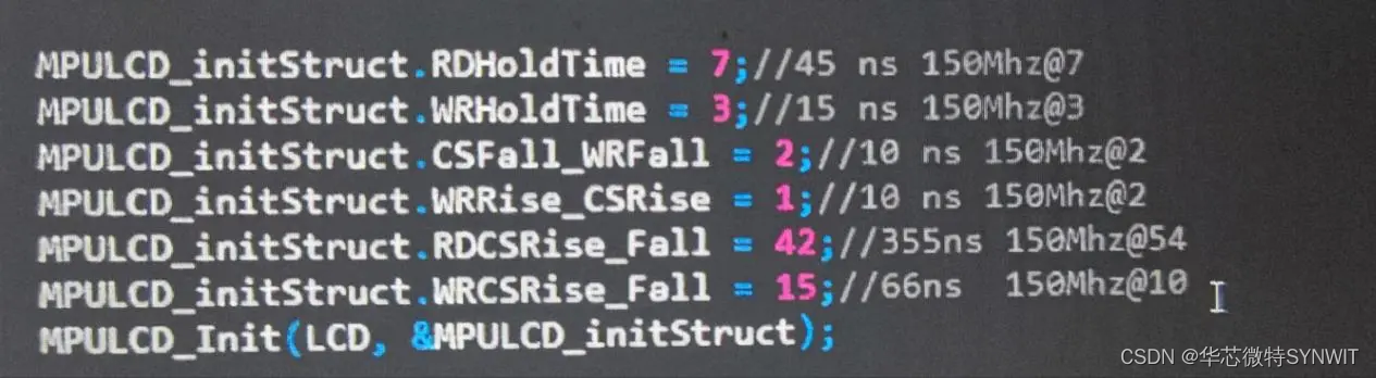 SWM341系列应用（MPU屏应用）_swm341 tft-CSDN博客
