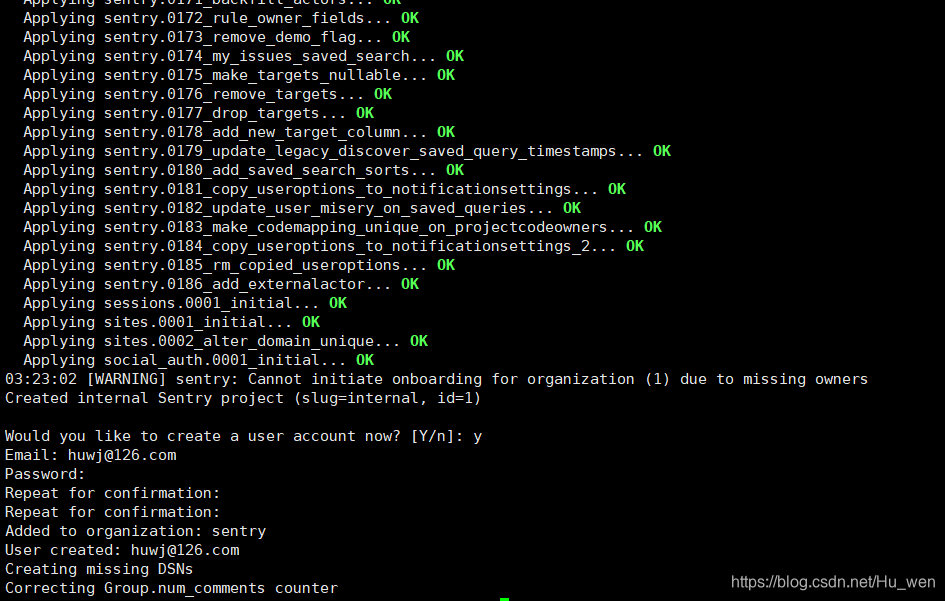 Centos7 使用docker部署sentry_sentry 跨域-CSDN博客